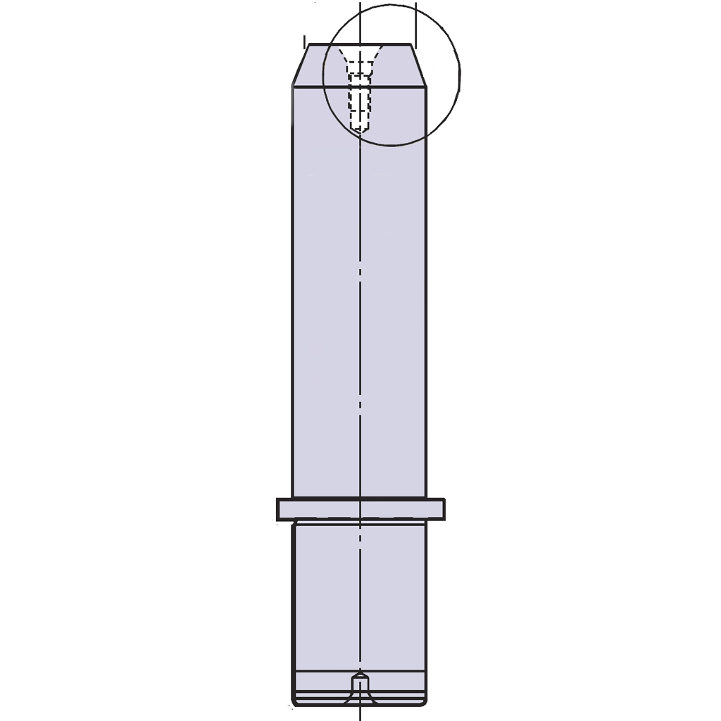 Shoulder Guide Pin - Tap Fit