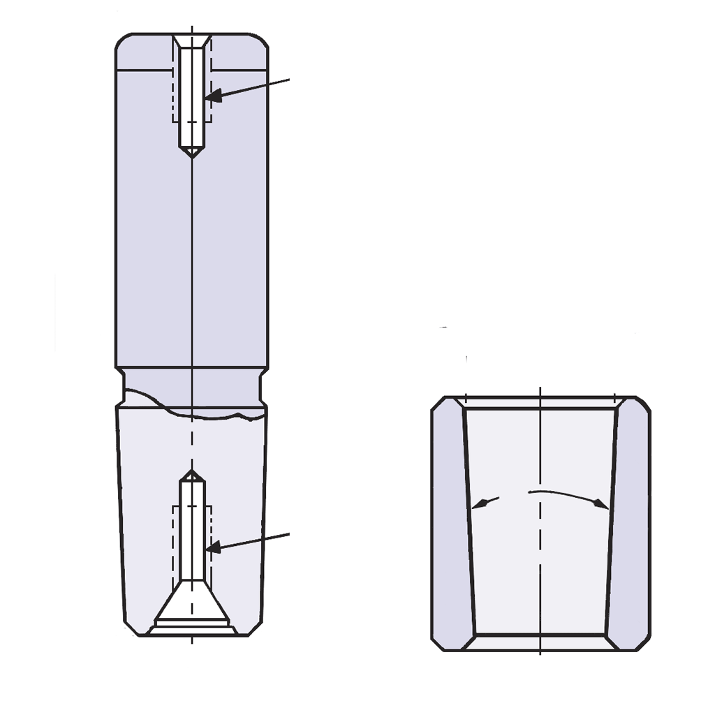 Removable Guide Pin - Press Fit