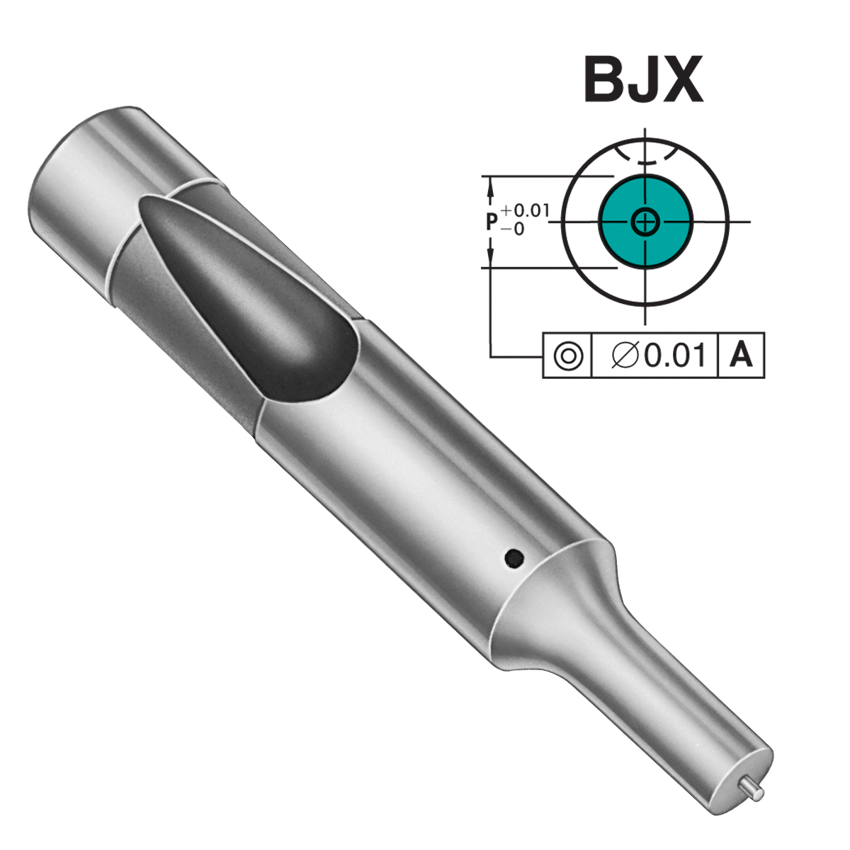BJX - Ball Lock Jektole Punch - Round