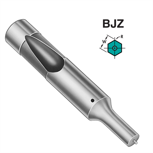 BJZ - Ball Lock Jektole Punch - 6 sided with radius