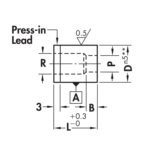 ADX - Press-Fit Die Button - Round