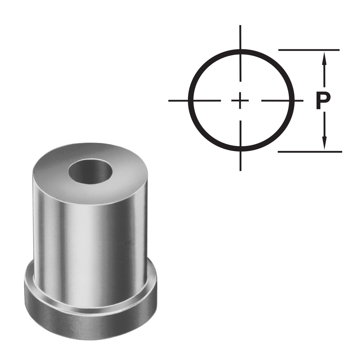 VRX - Versatile Die Button with Round shape